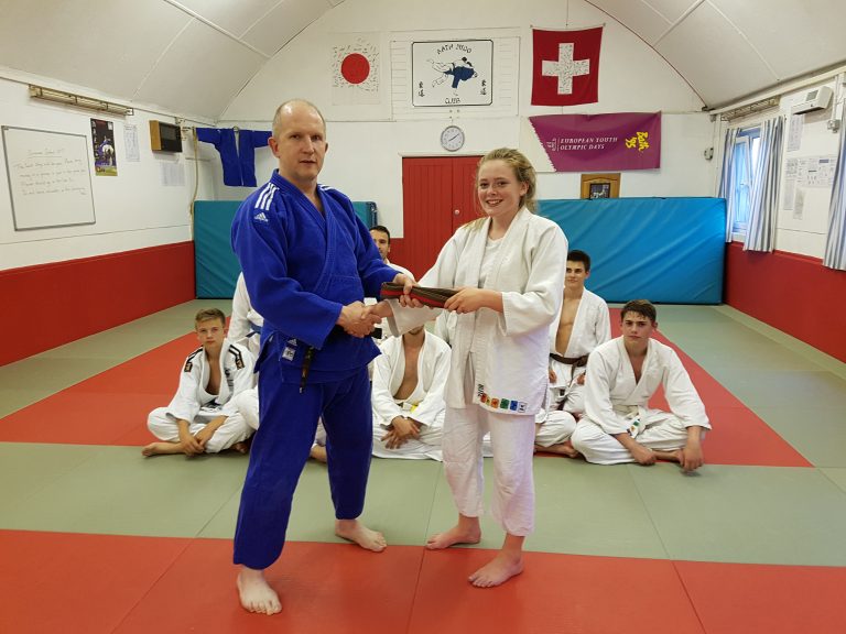 Olivia Awarded Her Brown Belt – Bath Judo Club